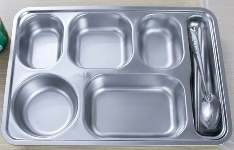 Khay ăn Inox/ Inox eating tray